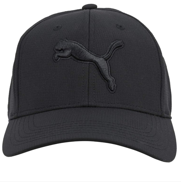 Puma | Accessories | New Puma Evercat Dillon Black Stretch Fit Cap With ...